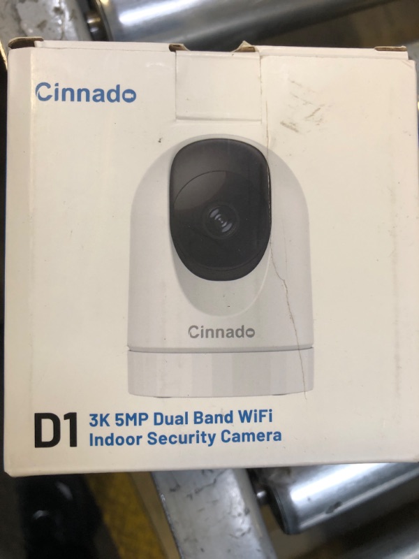 Cinnado 5MP Security Camera Indoor-5G/2.4G Dual WiFi Cameras for Home ...