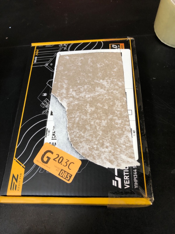 EZDIY-FAB Vertical GPU Mount with High-Speed PCIE 4.0 Riser Cable, ARGB ...