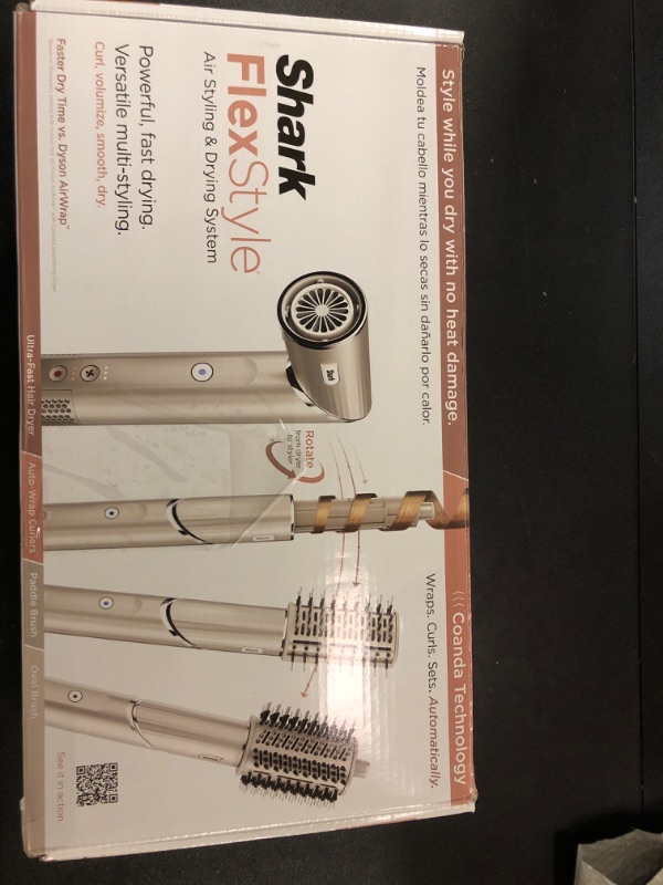 Shark HD430 FlexStyle Air Styling & Drying System, Powerful Hair Dryer Brush & Multi-Styler with ...