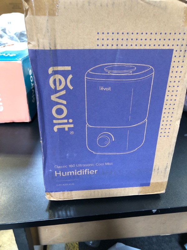 LEVOIT Classic 160 Top-Fill Ultrasonic Cool Mist Humidifier, Super Easy ...