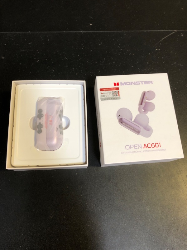 Monster Wireless Earbuds Open AC601, Comfort Clip-On Bluetooth Earbuds ...