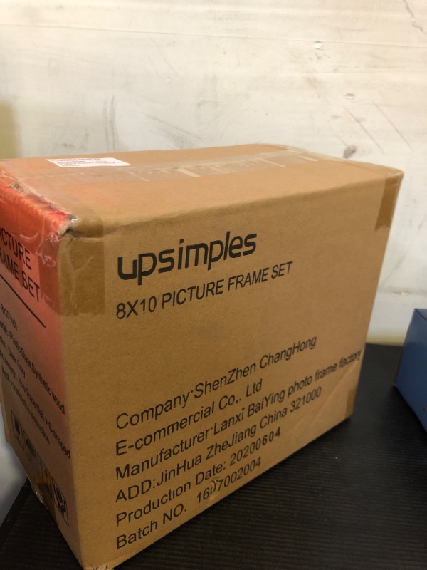 8X10 Inch Picture Frames with High Definition Glass Set of 5 for sale ...