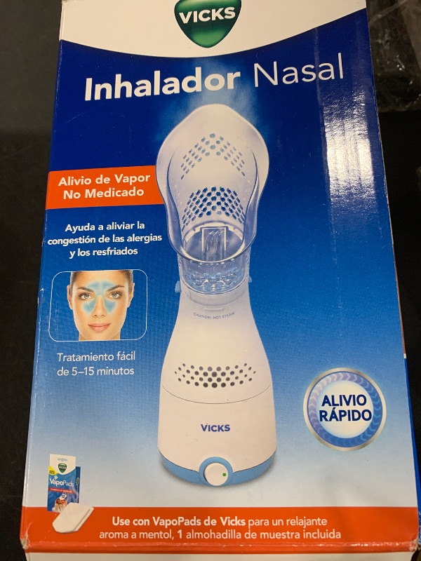 Vicks Sinus Inhaler - Personal Steam Inhaler for Sinus Relief ...