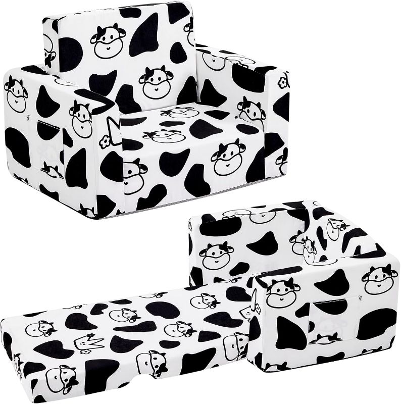 Toddler Chair, Kids Couch, Kids Sofa, Convertible Sofa to Bed for Girls ...