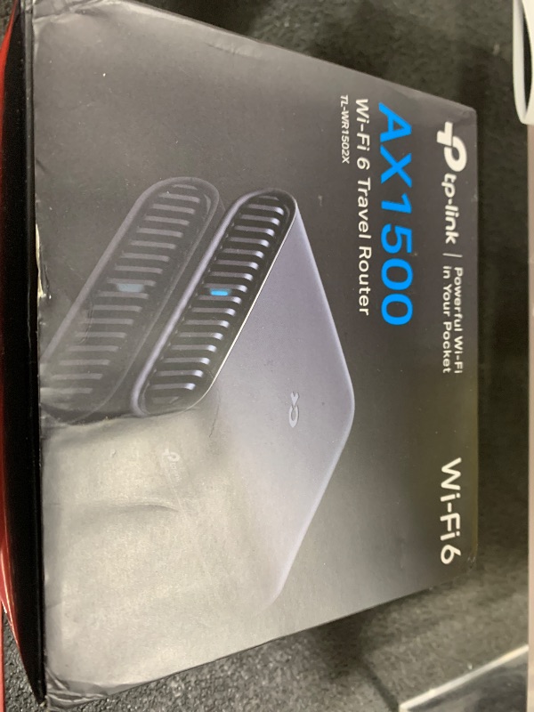 TP-Link Ultra-Portable Wi-Fi 6 AX1500 Travel Router TL-WR1502X | Easy ...