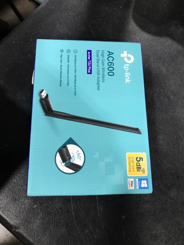 TP-Link AC600 USB WiFi Adapter for PC (Archer T2U Plus)- Wireless ...