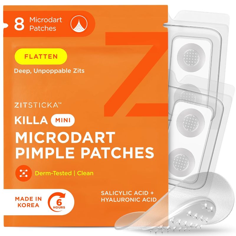 ZitSticka Killa Mini Acne Patches for Face - World's Most Potent Pimple ...