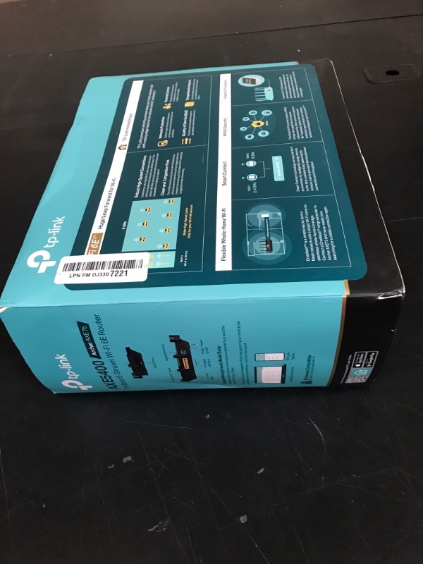 TP-Link AXE5400 Tri-Band WiFi 6E Router (Archer AXE75)- Gigabit ...