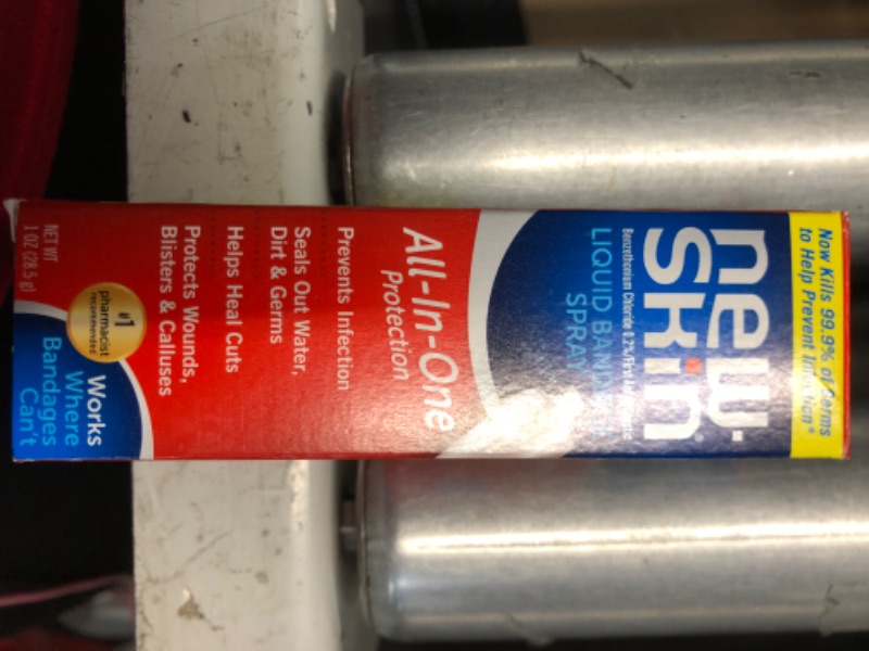 New-Skin Liquid Bandage Spray for Cuts and Minor Scrapes, 1 Ounce for ...