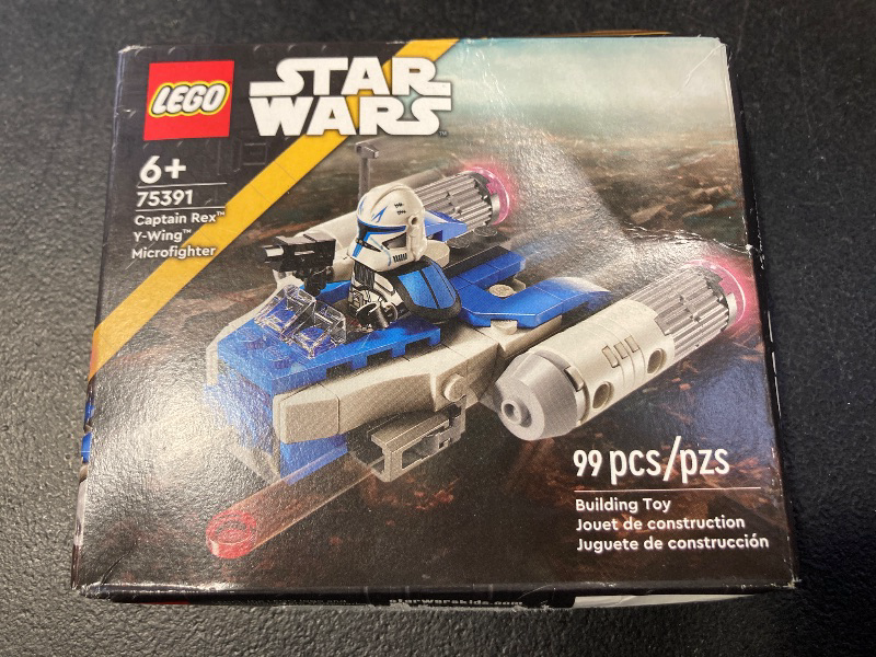LEGO Star Wars: The Clone Wars Captain Rex Y-Wing Microfighter Building ...