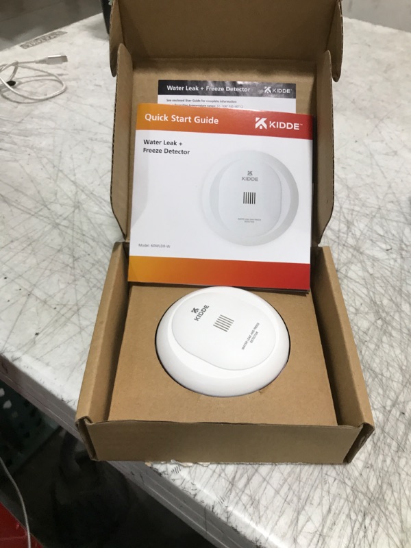 Kidde WiFi Water Leak Detector & Freeze Alarm, Alexa Device, Smart Leak ...