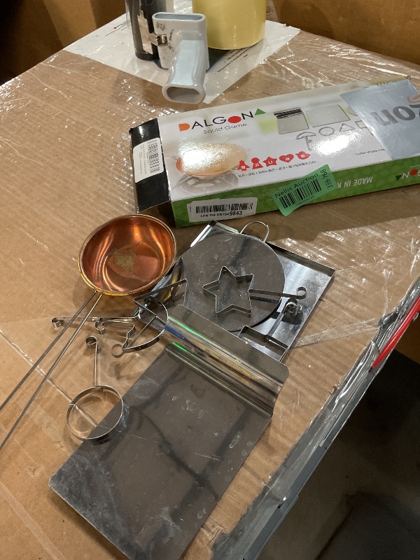 Korean Candy Making Kit - Complete 9-Piece Dalgona Kit with Shapes ...