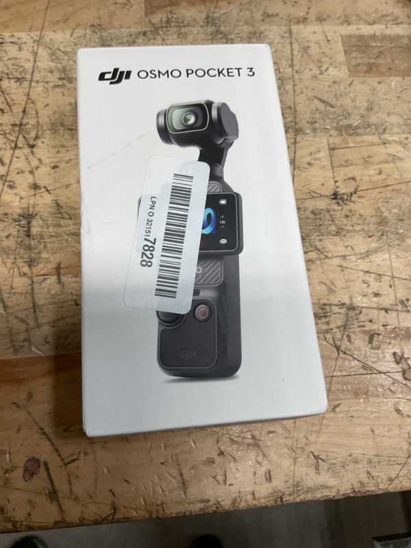 DJI Osmo Pocket 3, Vlogging Camera with 1'' CMOS & 4K/120fps Video, 3-Axis Stabilization, Fast ...