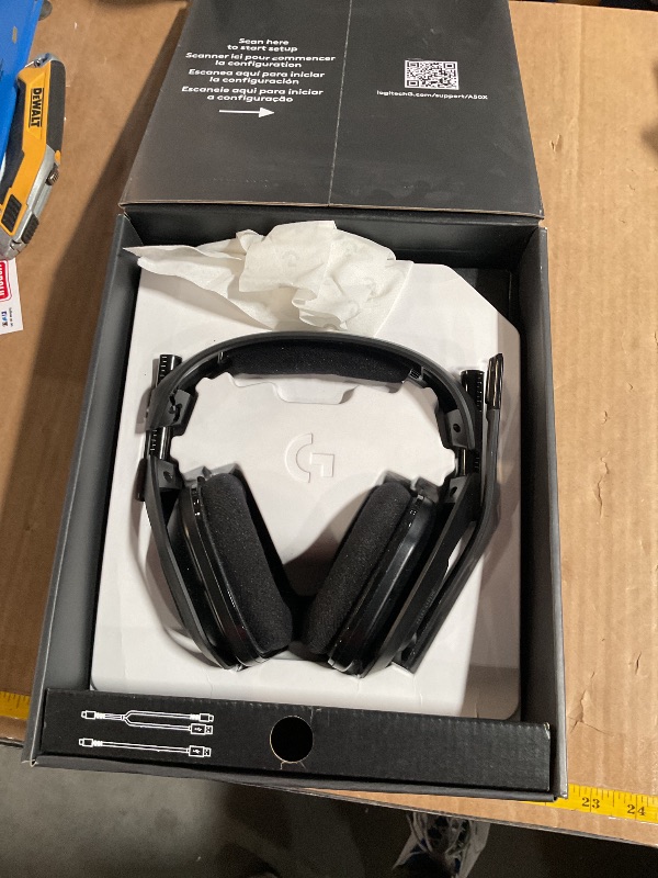 Logitech G Astro A50 X Omni-Platform Wireless Gaming Headset + Base Station for PS5, Xbox, PC ...