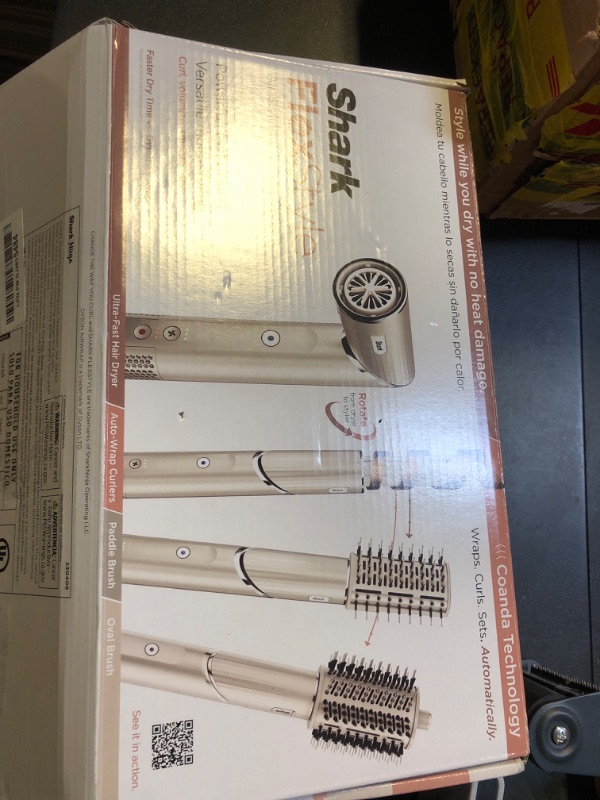 Shark HD430 FlexStyle Air Styling & Drying System, Powerful Hair Dryer Brush & Multi-Styler with ...