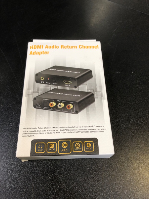 HDMI ARC Adapter, Tendak ARC Audio Extractor with Digital Optical TOSLINK SPDIF/Coaxial and ...