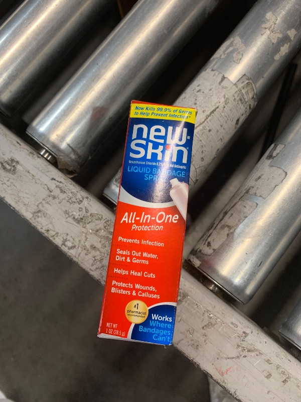 New-Skin Liquid Bandage Spray for Cuts and Minor Scrapes, 1 Ounce for ...