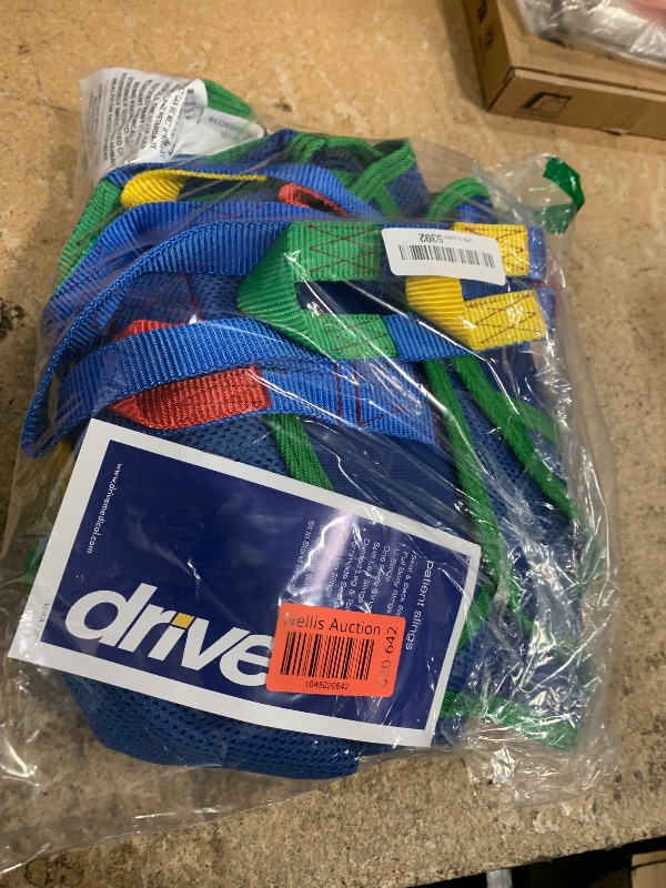 Drive Medical Full Body Patient Lift Sling, Mesh with Commode Cutout ...