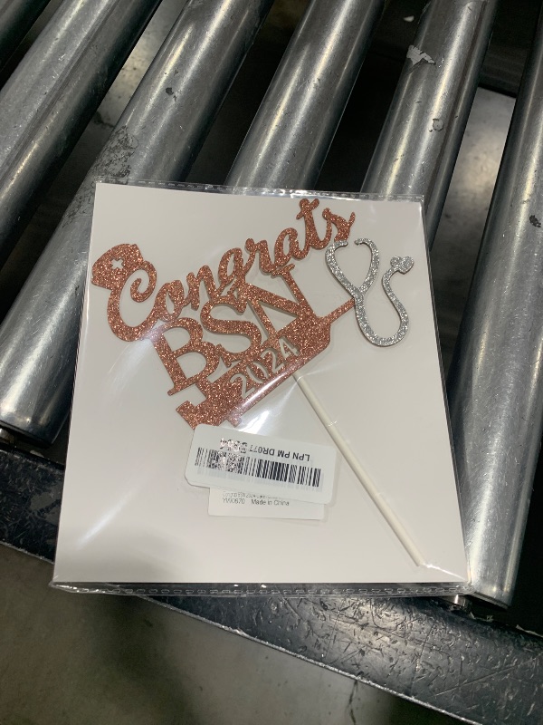 Congrats BSN 2025 Cake Topper - BSN Graduation Decorations - 2025 Nurse ...