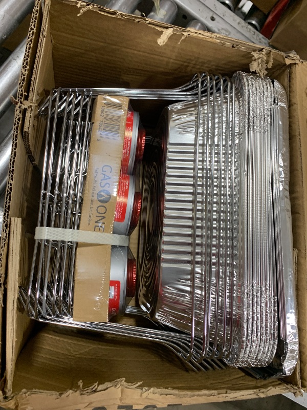 Alpha Living 6 Pack - Disposable Chafing Dish Buffet Set, Welded Body ...