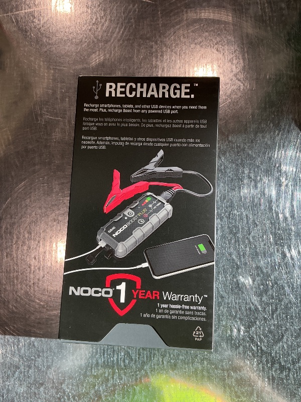 NOCO Boost GB40: 1000A UltraSafe Jump Starter – 12V Lithium Battery ...
