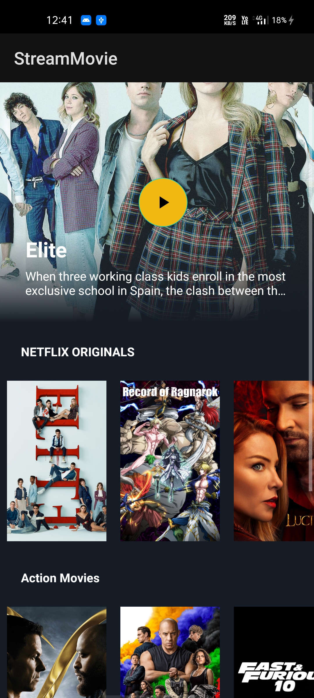 GitHub - 64bitAryan/netflix-clone-template-app