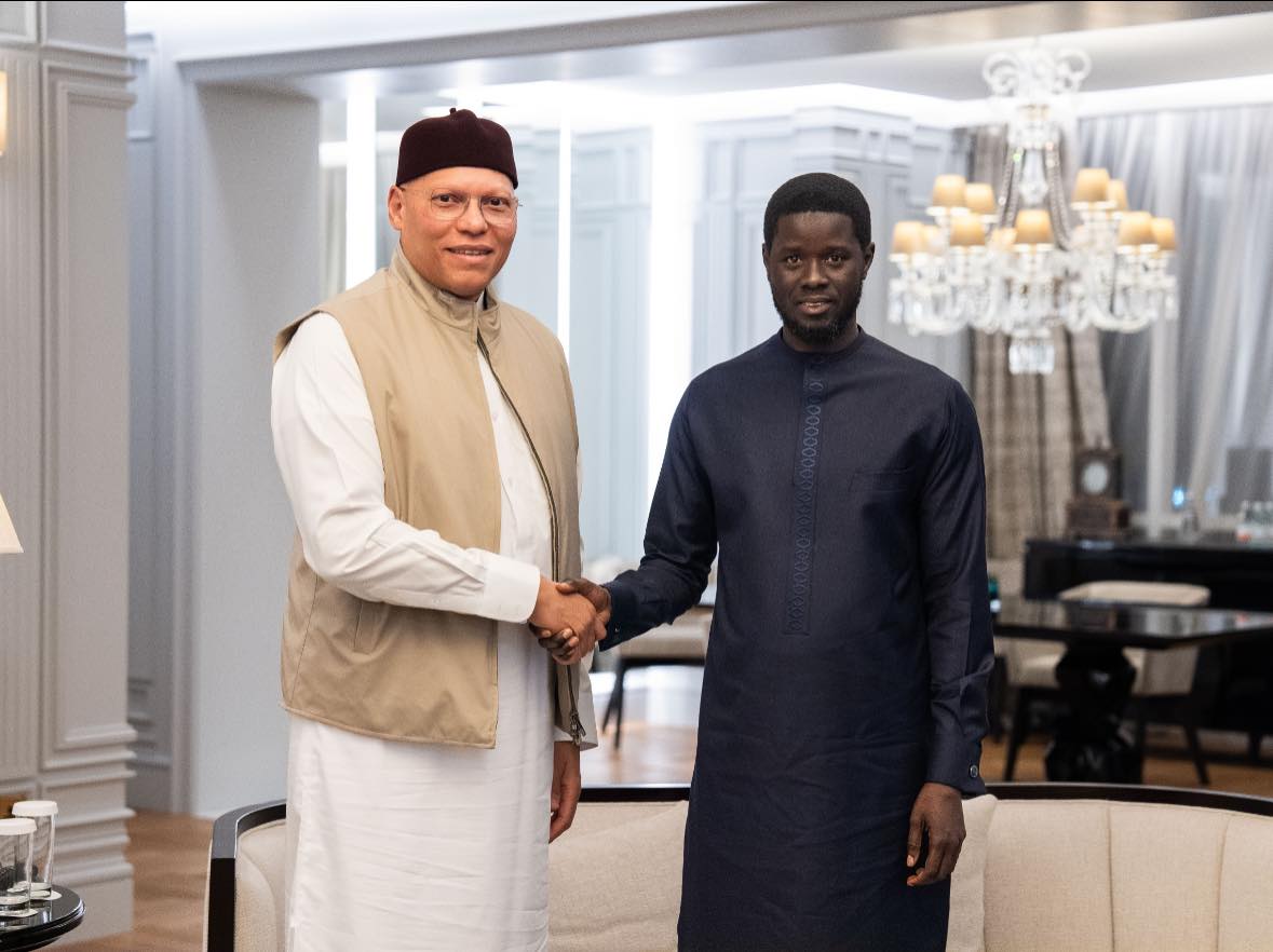 Senegal - Échanges constructifs entre Bassirou Diomaye Faye et Karim ...