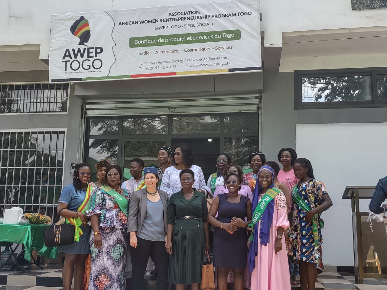 Togo - Entrepreneuriat Féminin : AWEP-TOGO Inaugure sa Première Boutique