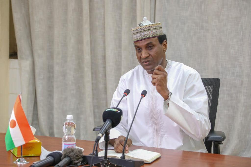 Mali - Le Premier ministre du Niger Ali Mahamane Lamine Zeine en visite ...
