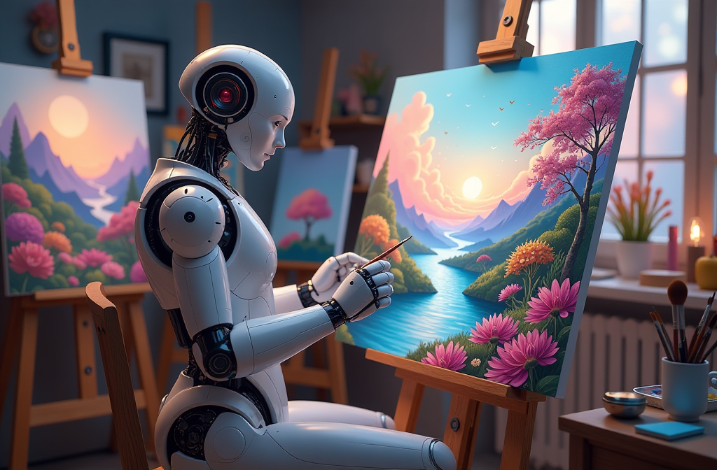 Unlock Your Creativity with an AI Painter Generator: Create Stunning ...