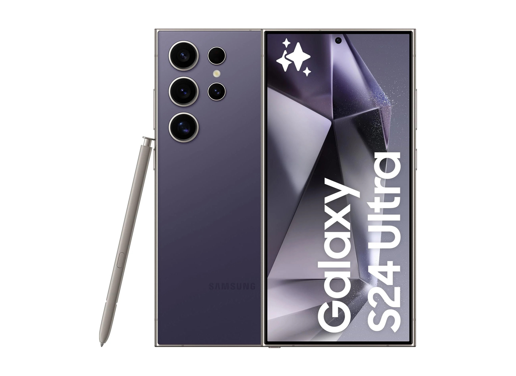 Samsung Galaxy S24 Ultra 5G - 256GB - Titanium Violet - Single-SIM + eSIM