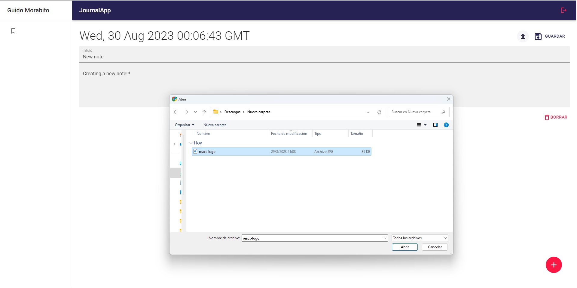 GitHub - guidomora/JournalApp