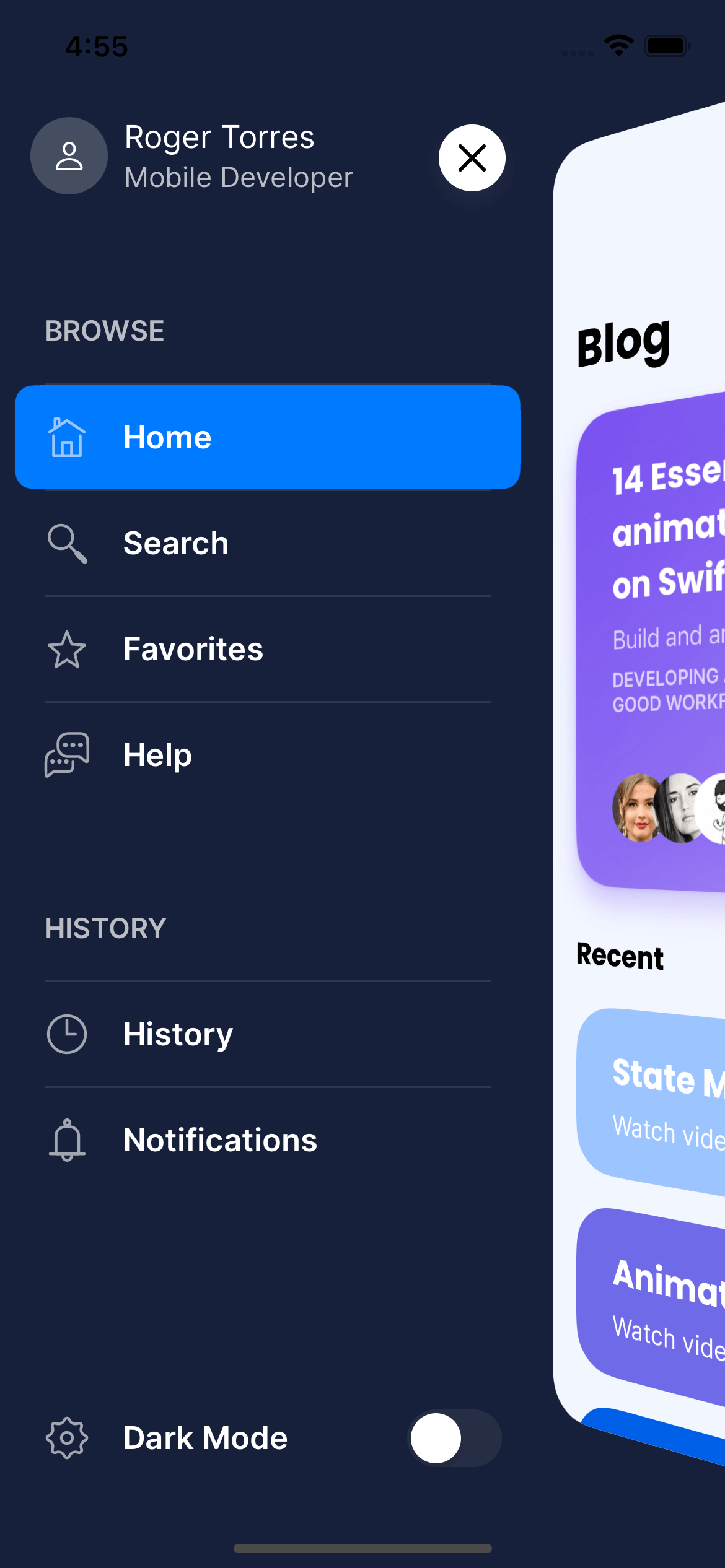 A simple rive animation using SwiftUI A simple rive animation using SwiftUI