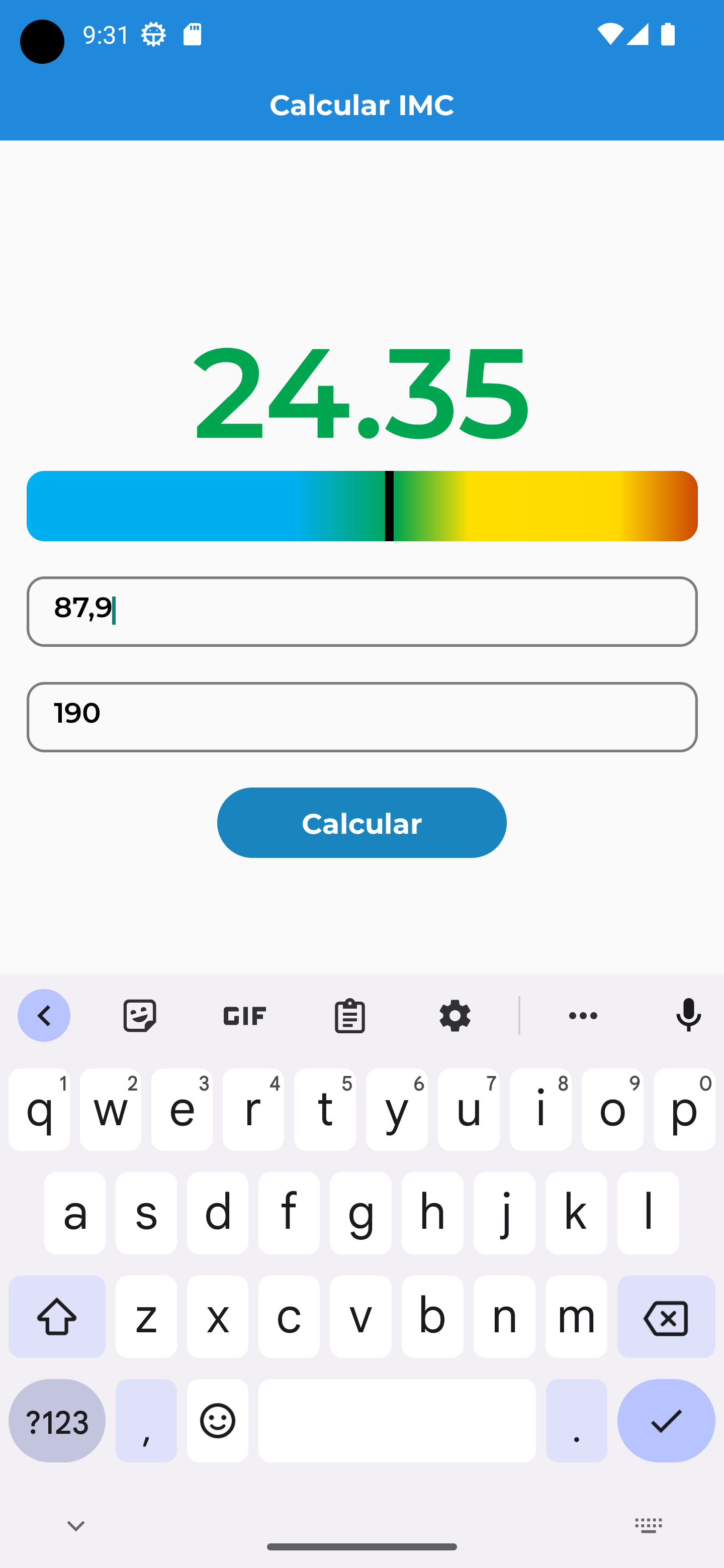 GitHub - vitorsoarescosta344/calculadoraDeIMC: Calculadora de IMC feita em React Native