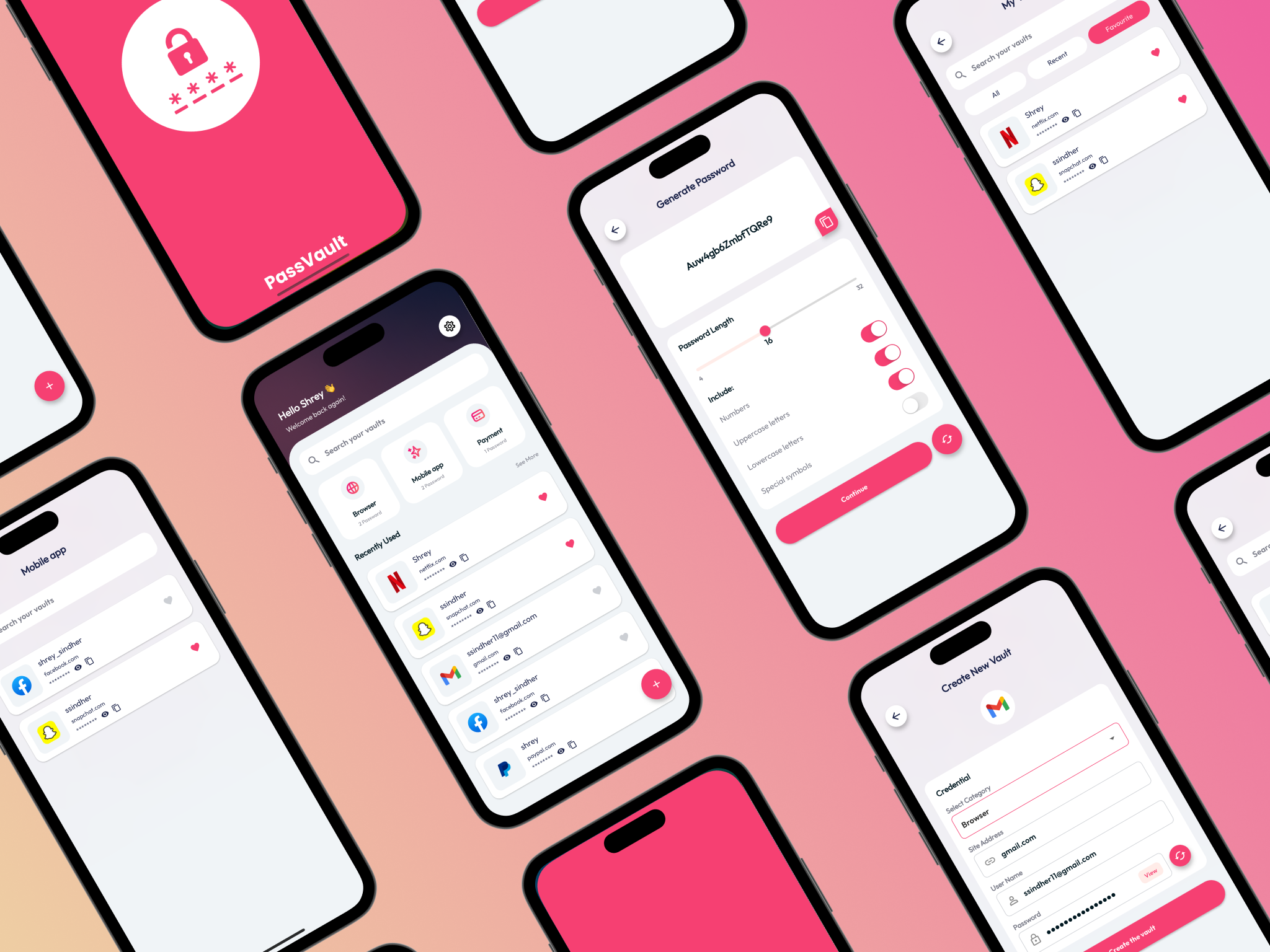 GitHub - ssindher11/PassVault: Your Secure Password Manager