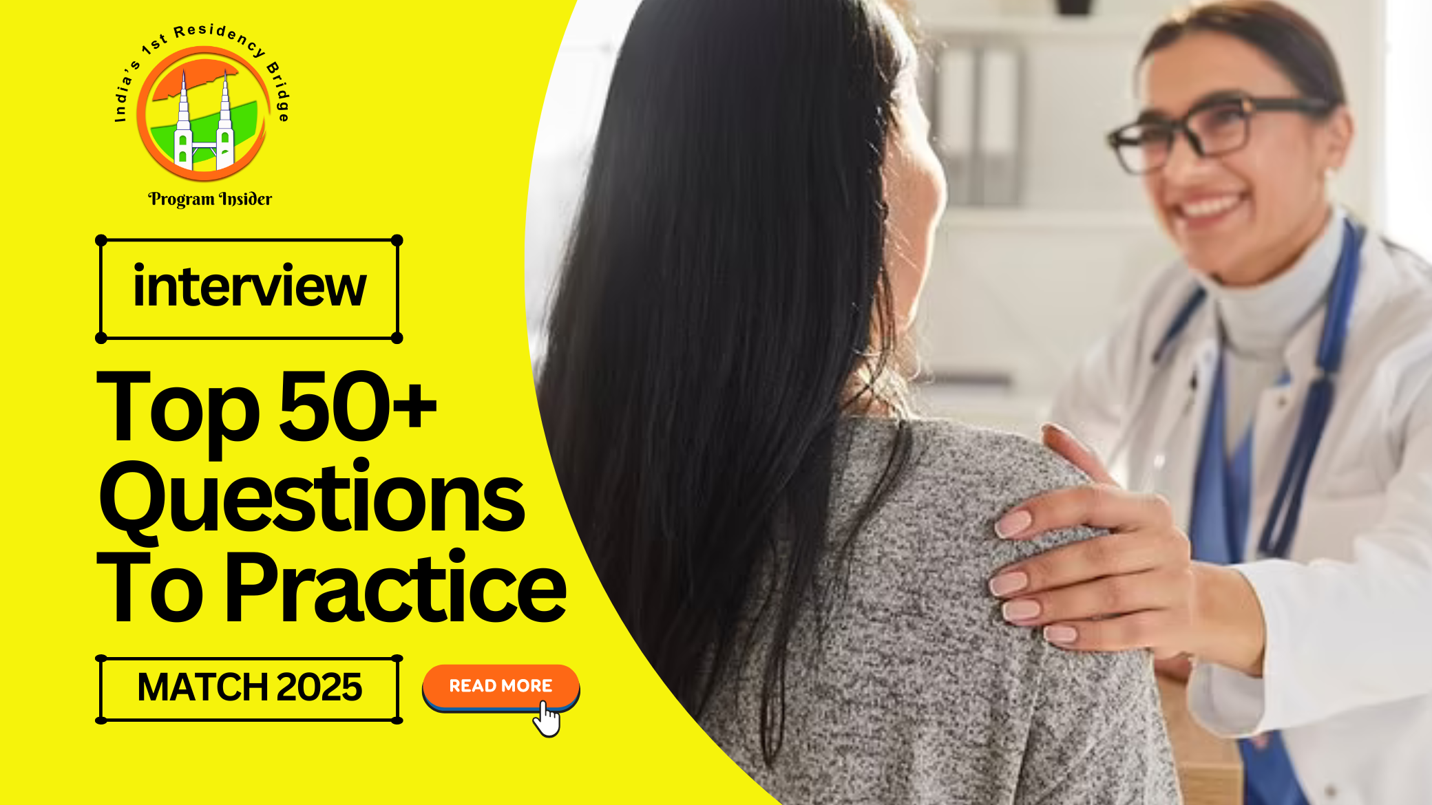 Top 50 Questions that can transform your Residency Interview Training