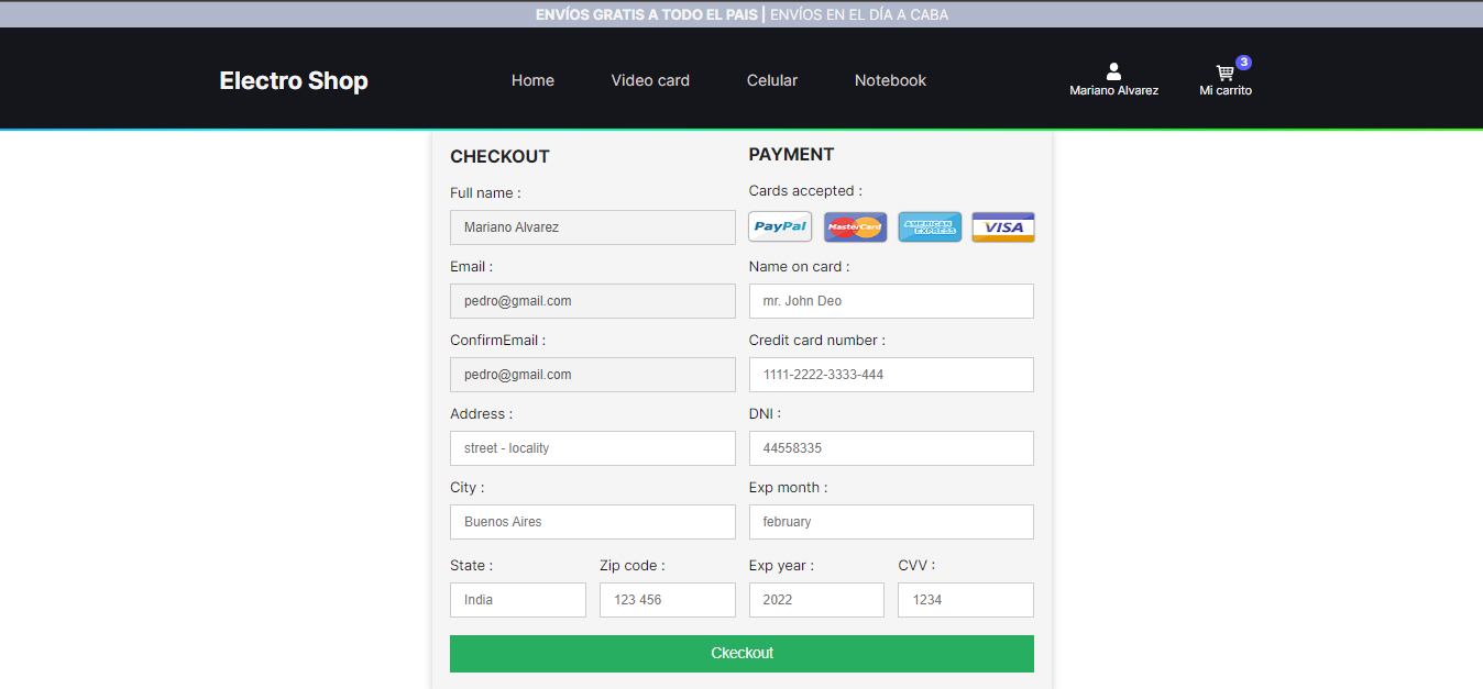 GitHub - Cachilox/Ecommerce-ElectroShop: Ecommerce simulator builded with React.js and Firestore.