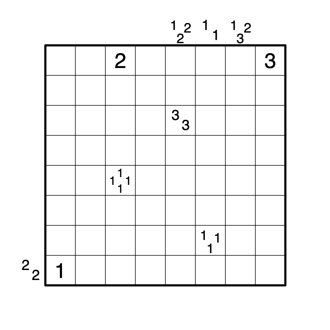 Tapa変種 ★2 by toofu | Puzzle Square JP