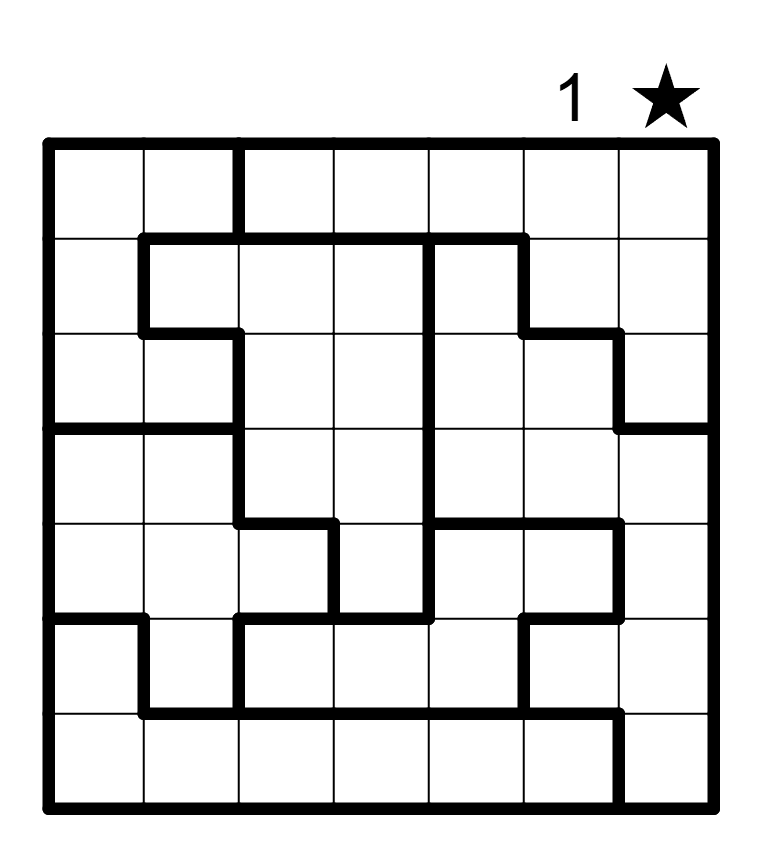 LITS変種 ★4 by 鷹野リン | Puzzle Square JP