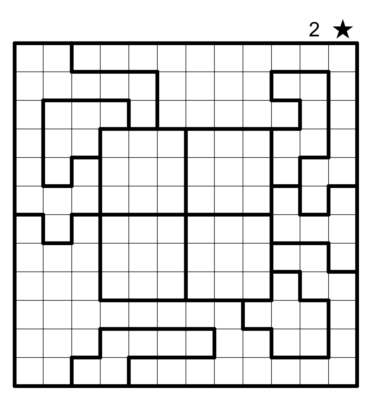 LITS変種 ★3 by 鷹野リン | Puzzle Square JP