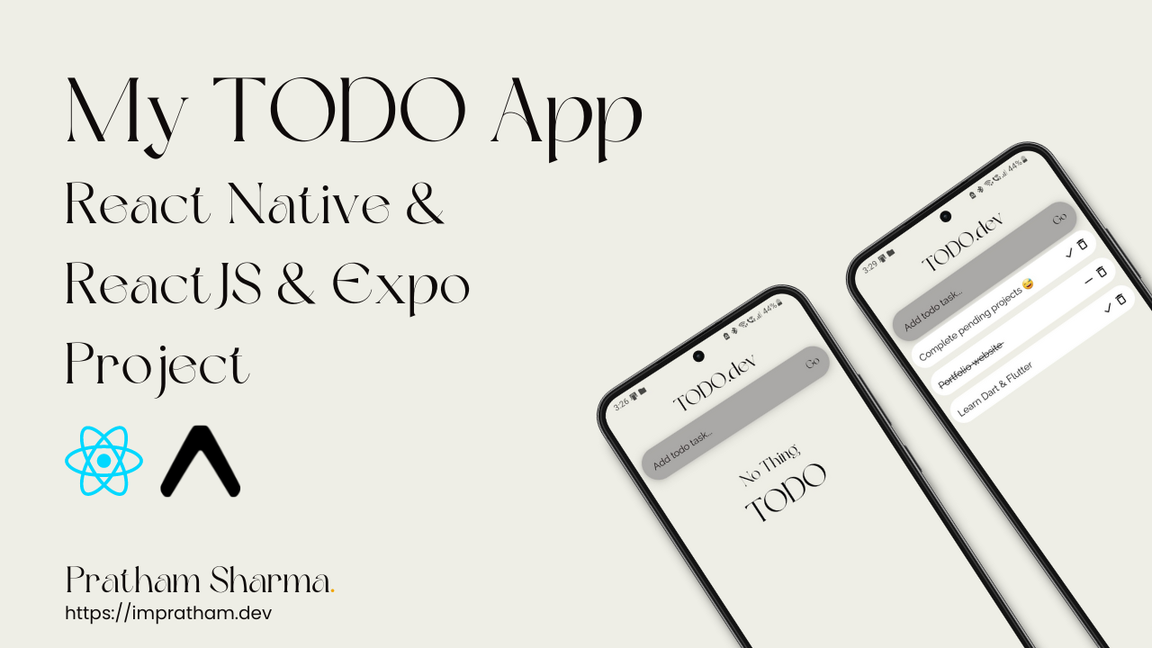 GitHub - imPrathamDev/My-TODO-react-native-app: My TODO is a react ...