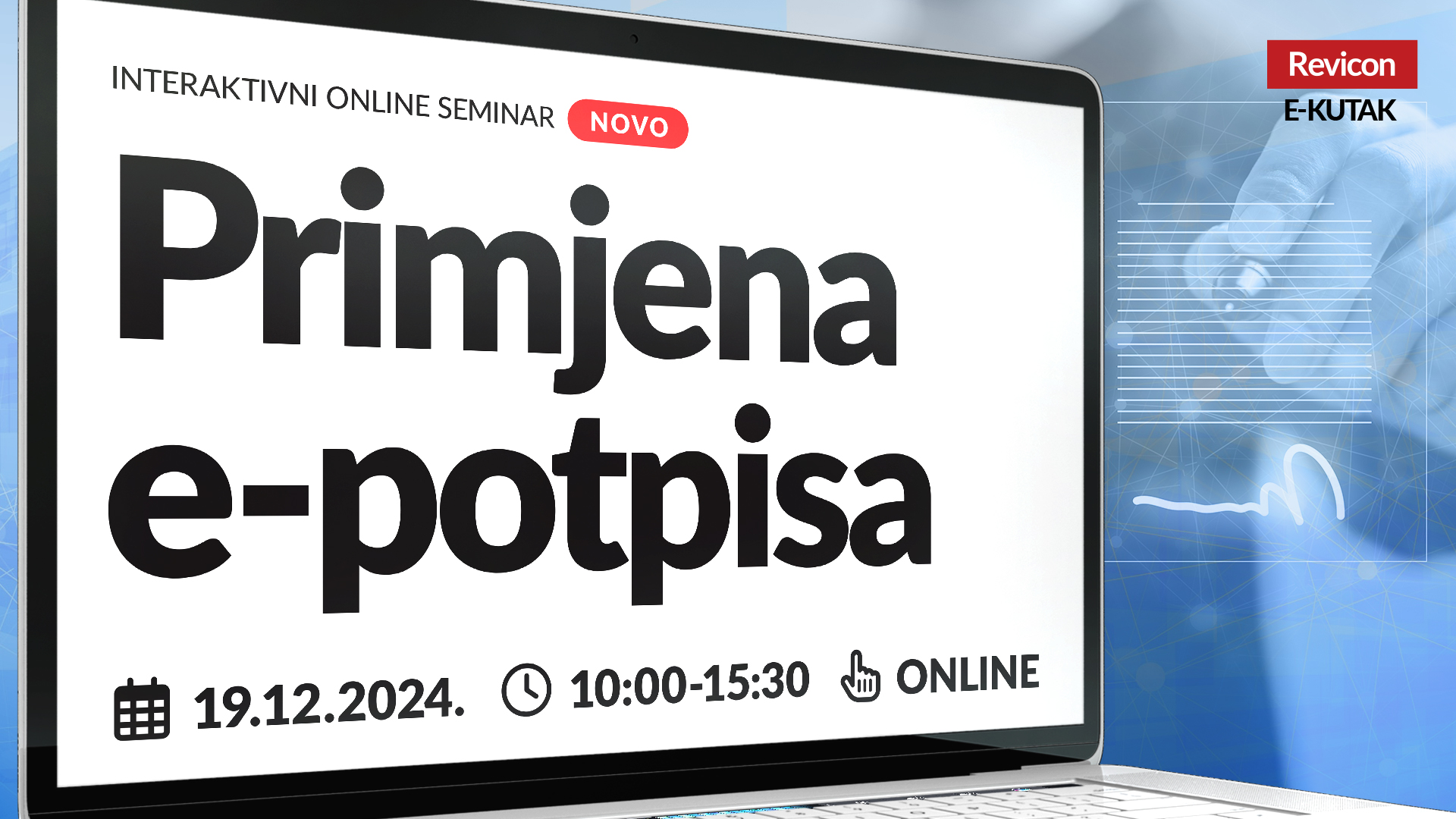 PRIMJENA E-POTPISA