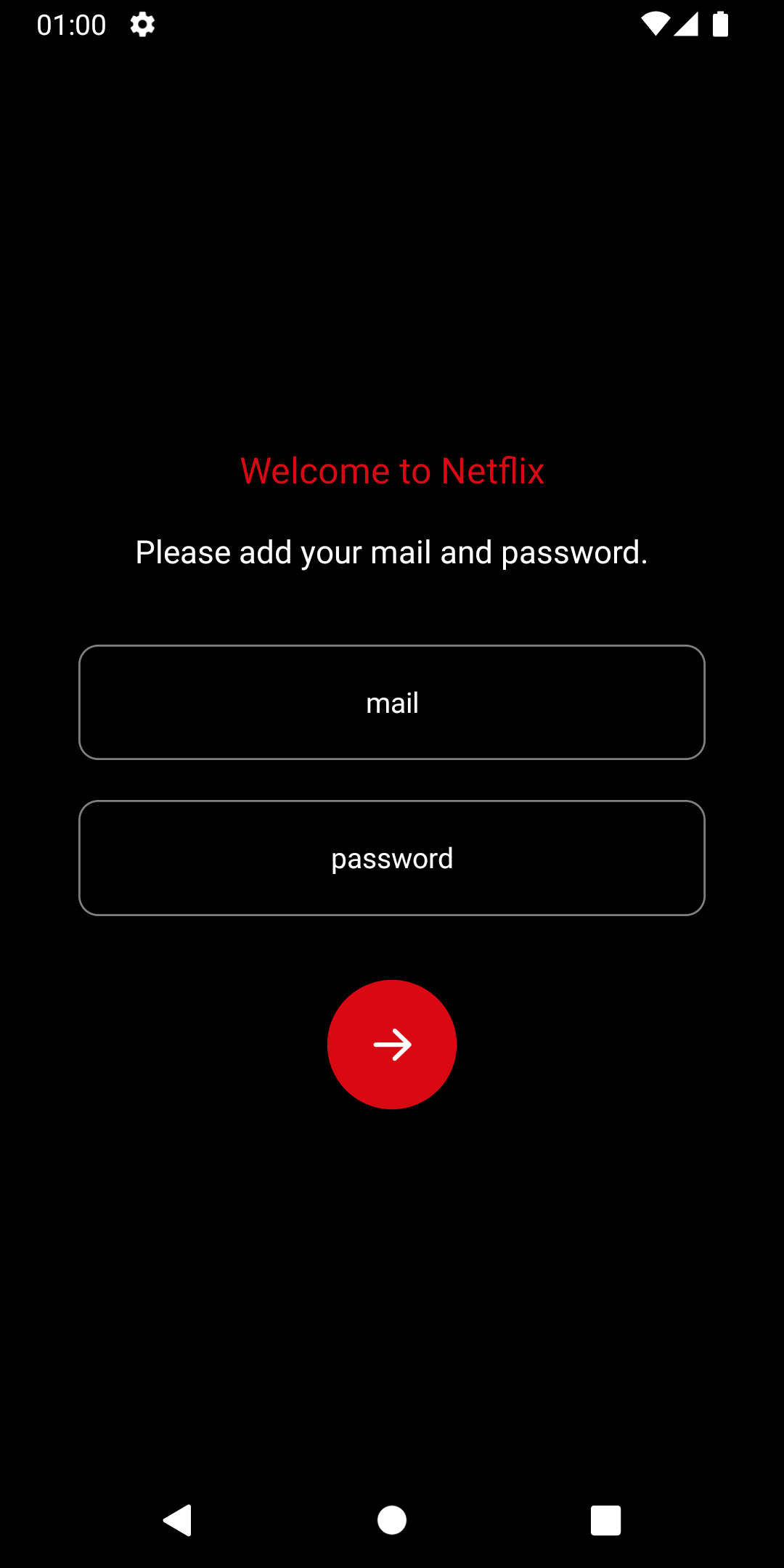 GitHub - muratunlu0/NetflixClone: I developed with React Native