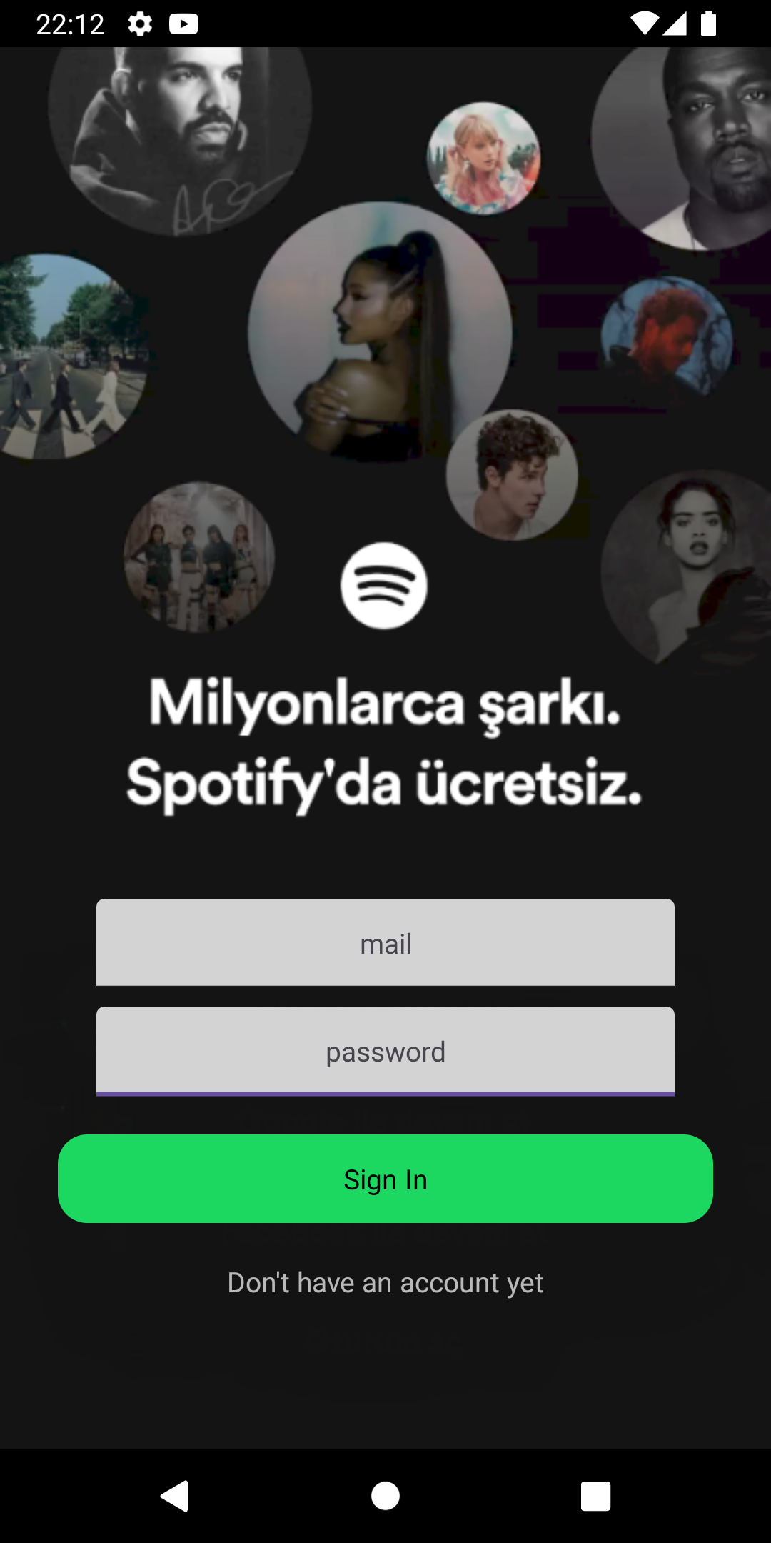 Github Muratunlu0spotifyclone I Developed With React Native