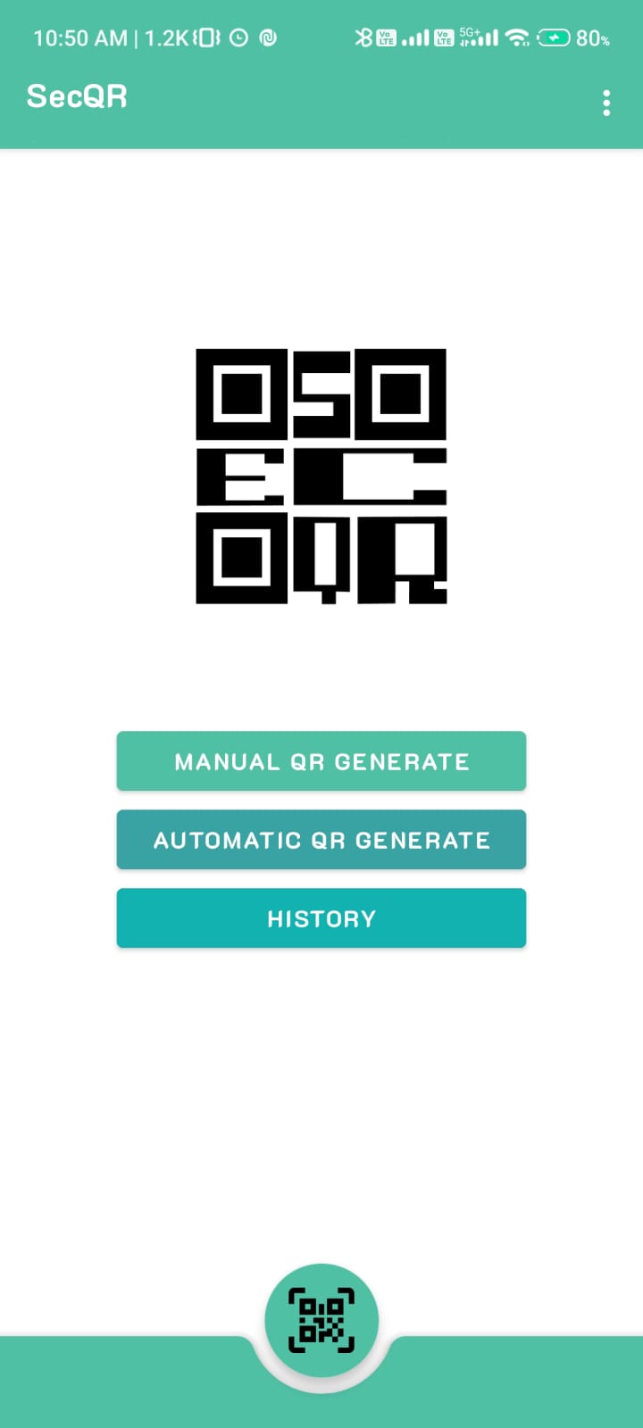 GitHub - NITRR-Vivek/SecQR: This is an Android App made with Java where ...