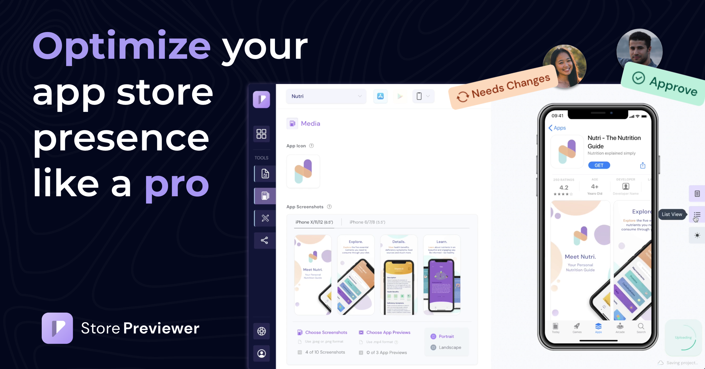 StorePreviewer - Preview and Optimize your iOS & Android App Store Listing