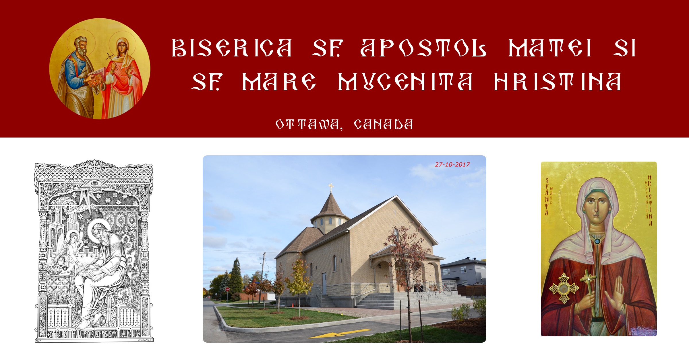 Biserica Sf. Apostol Matei si Sf. Mare Mc. Hristina