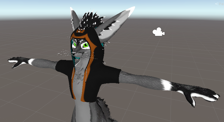 Simple Rexouium hoodie | By JMctrl | VRCArena