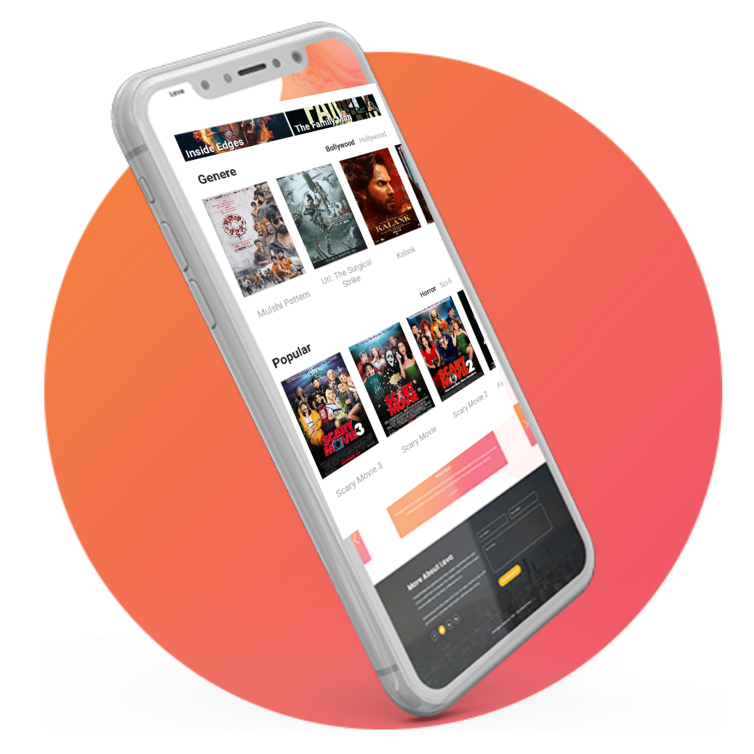 MeTube Entertainment App