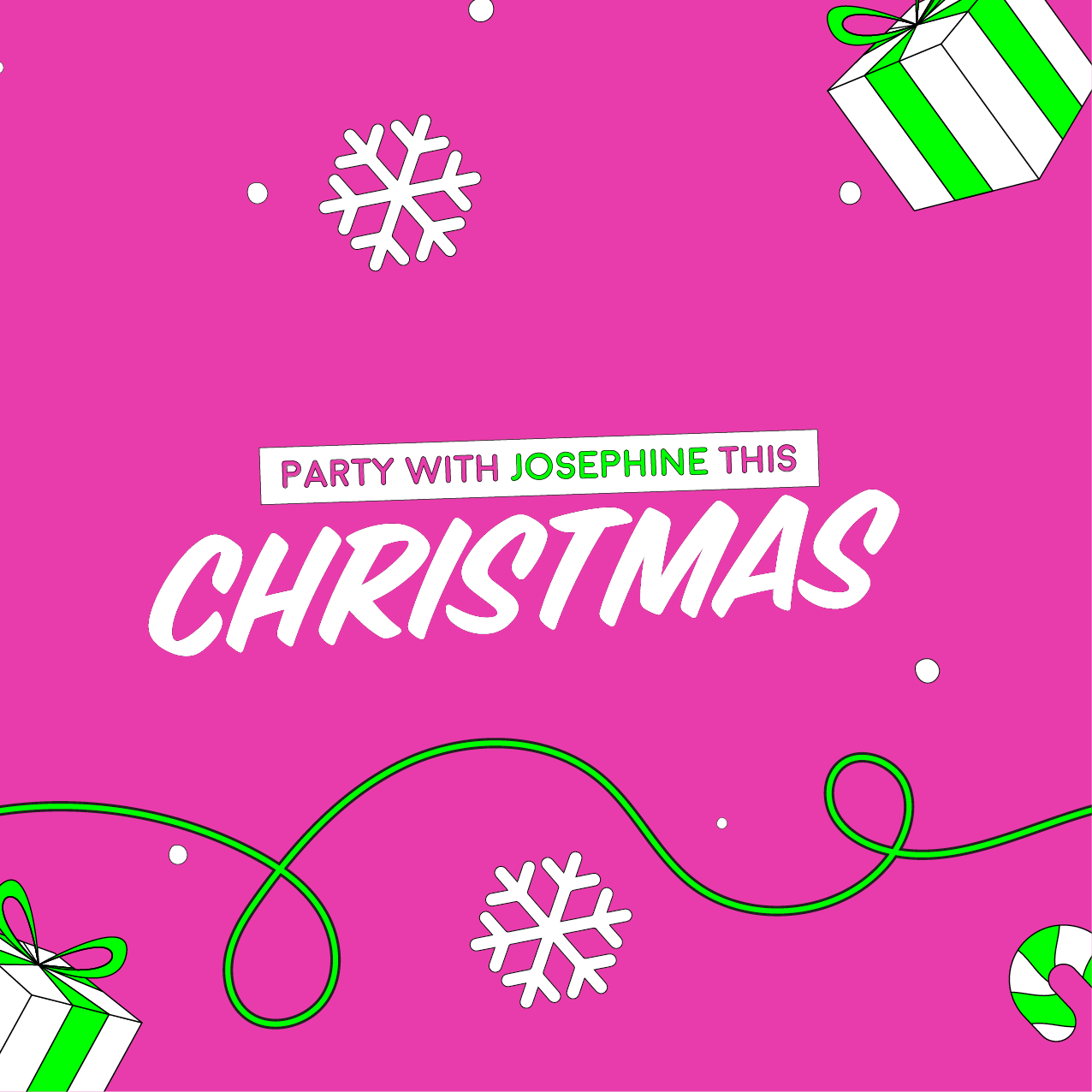Celebrate Christmas at Tonight Josephine